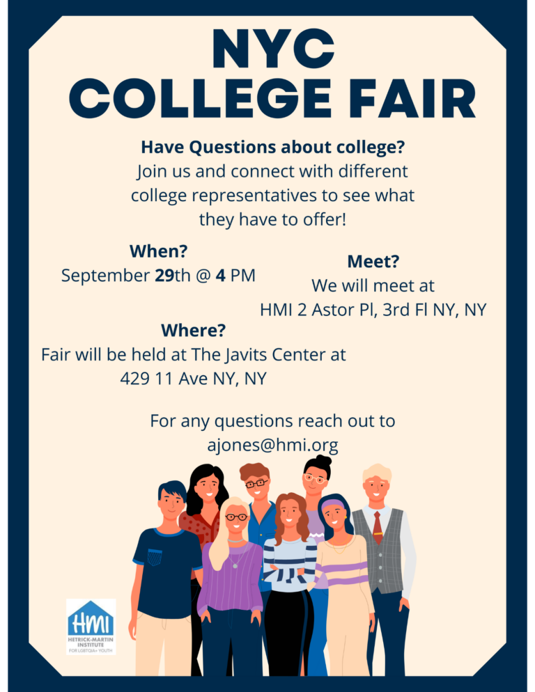NYC College Fair - Hetrick-Martin Institute