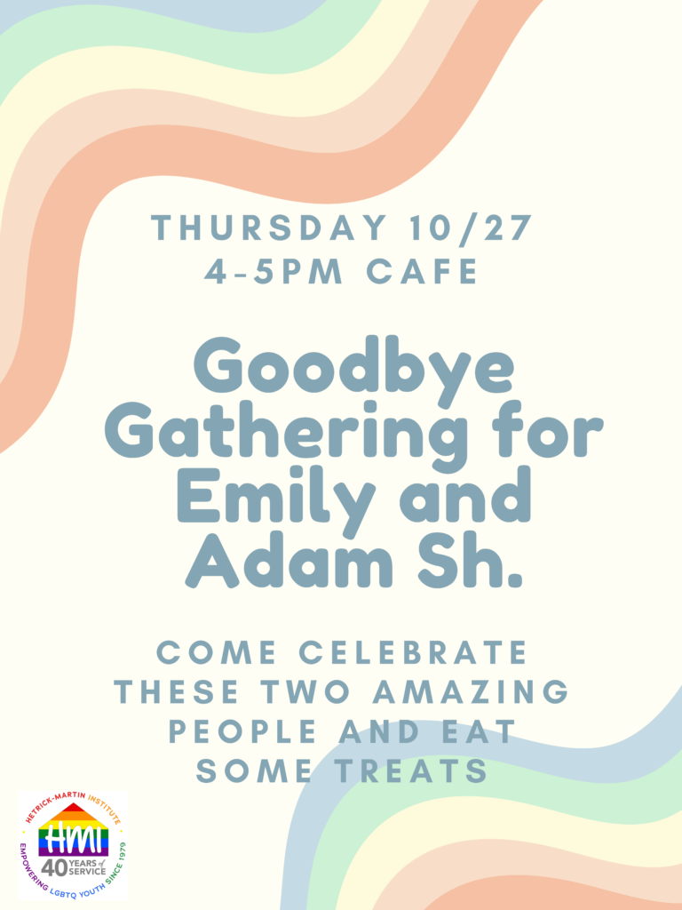 Goodbye Gathering for Emily and Adam Sh.!